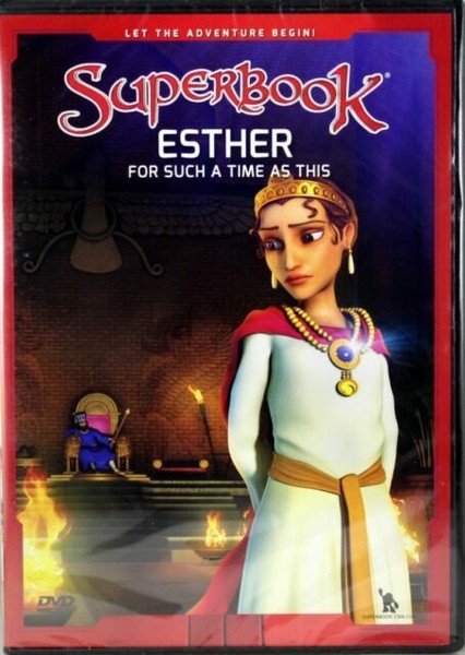 Superbook Season 2 Esther DVD Chris Joy and Gizmo Boldness and Courage ...