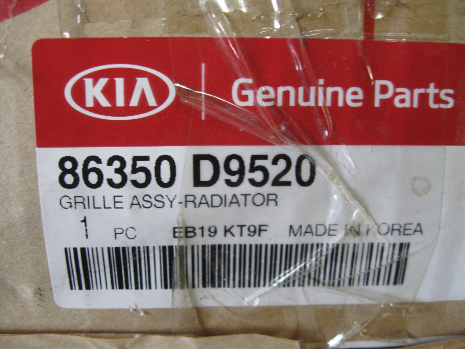 86350-d9520 OEM Kia Sportage SX Grille for sale online | eBay