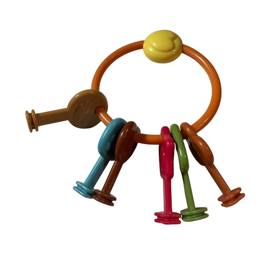 Colorful Baby Toy Bundle With Train Car Rattle & Pull-Along Dog | eBay