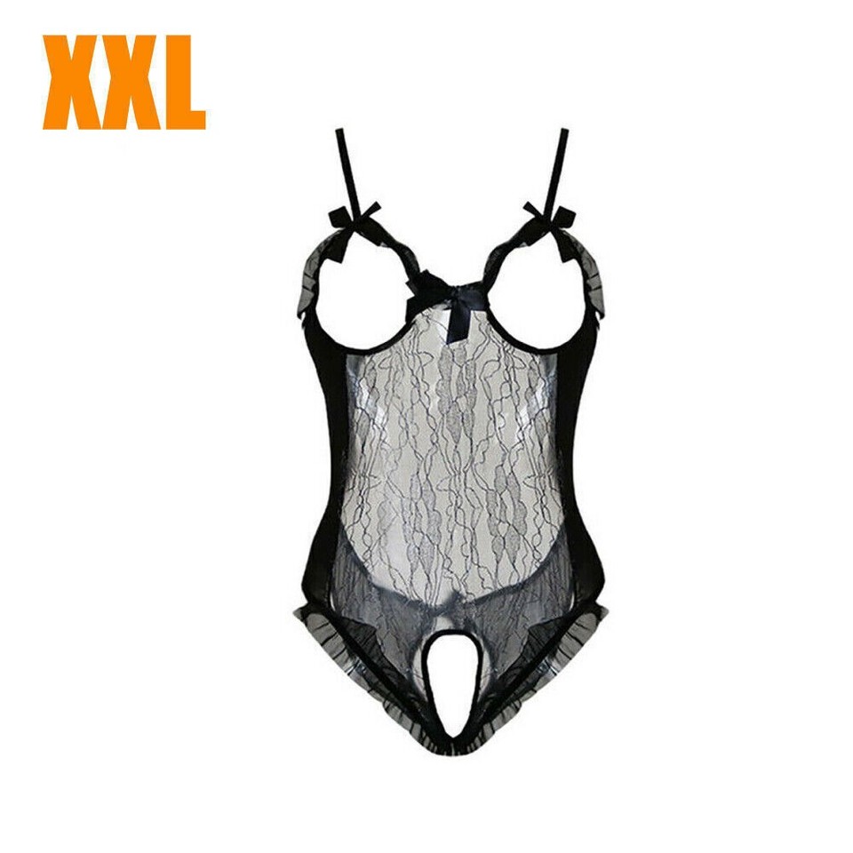 Women's Sexy-Lingerie Babydoll Sleepwear Underwear Lace Dress G-String ...