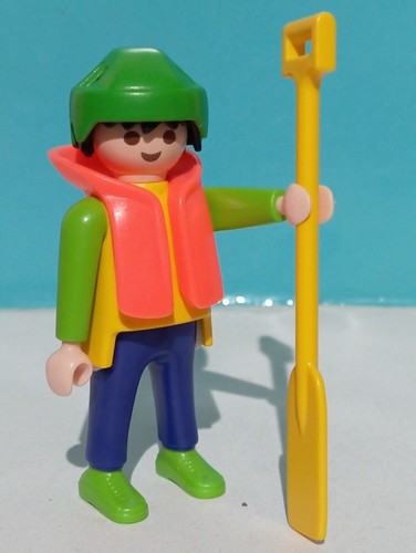 PLAYMOBIL FIGURINE REF 3776 PIRATE RAMERO BATEAU RAPIDE RAFTING RIO | eBay
