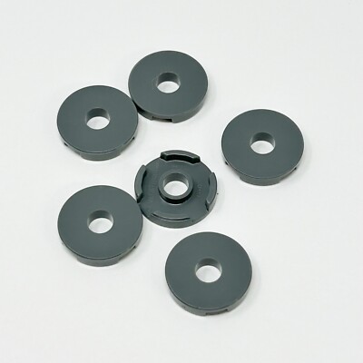 15535 LEGO Parts Tile Round 2x2 w/ Hole DARK BLUISH GRAY (6) | eBay