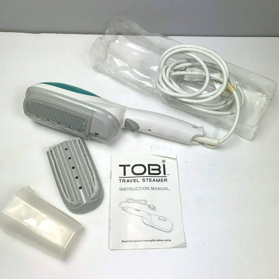 Tobi Travel Steamer with Attachments Model 1007 Steams Irons Odor ...