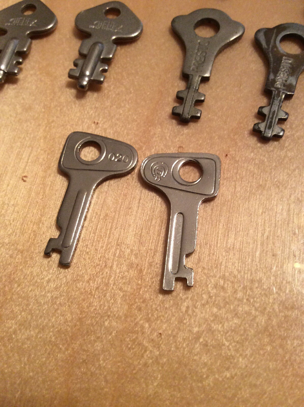 VTG Antique LOT Old KEYS Presto CHENEY National MASTER Sewing Machine ...