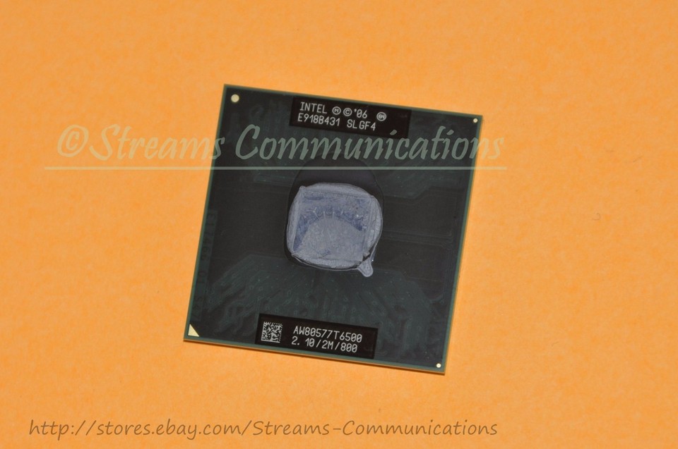 Intel Core 2 Duo T6500 2.1GHz 800MHz 2M CPU For Dell Studio 1555 ...