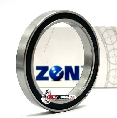 ZEN 61808 2RS DEEP GROOVE BALL BEARING, RUBBER SEALED 40x42x7 mm 6808 ...