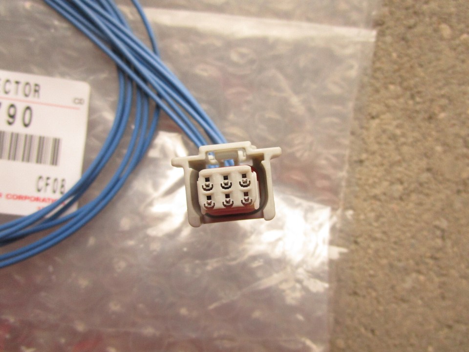 LEXUS ULTRASONIC PARKING SENSOR 6 PIN PIGTAIL CONNECTOR OEM NEW | eBay