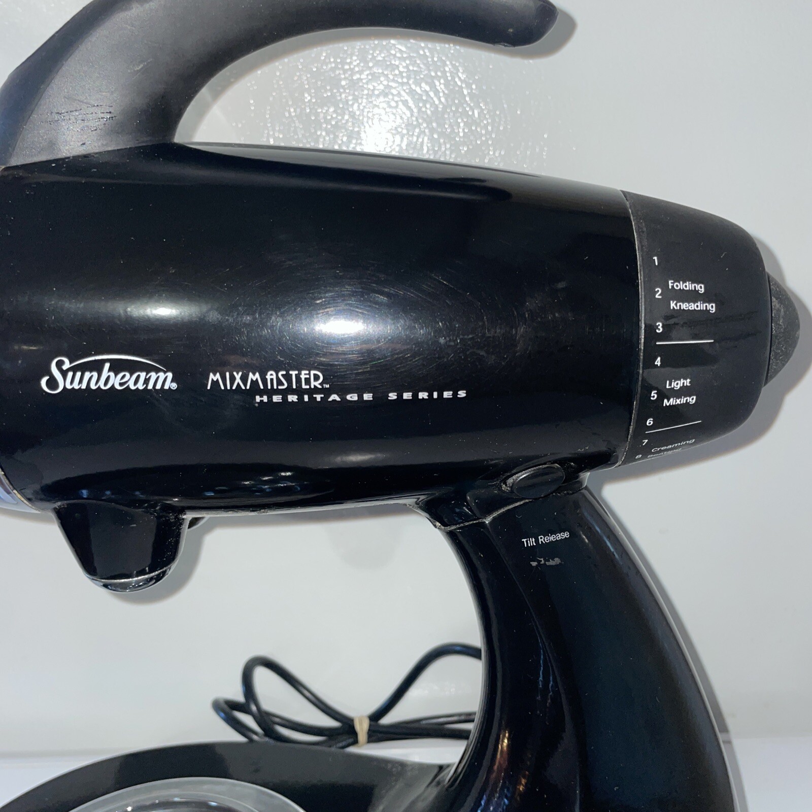 Sunbeam Heritage Series Mixmaster Black Mixer Model Number 2353 - MIXER ...