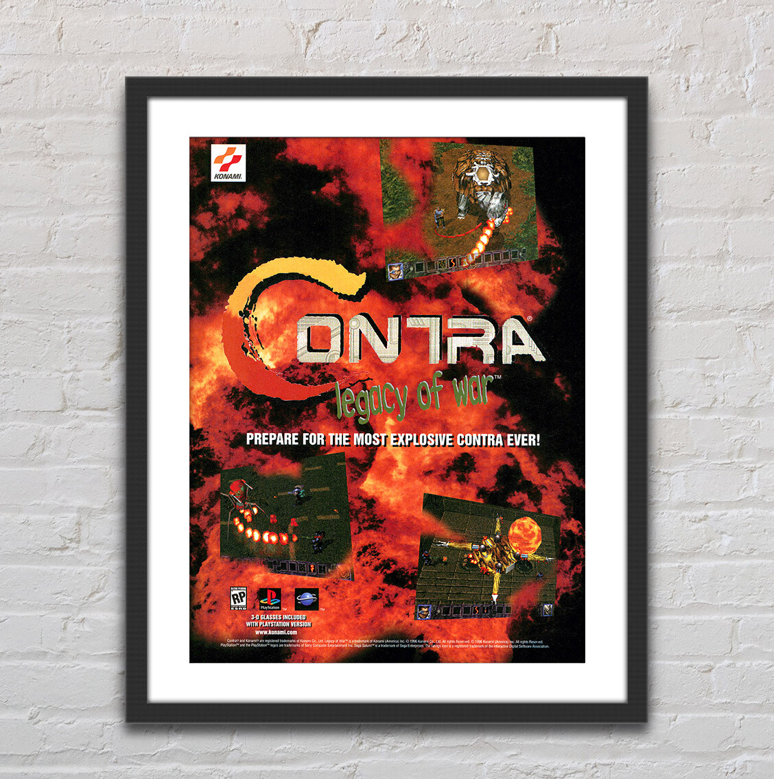 Contra: Legacy of War Sega Saturn - Prix - Photo - Présentation