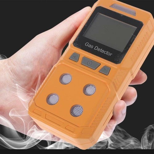 Portable 4 in 1 Gas Detector Rechargeable O2 CO Combustible Gas Leak ...