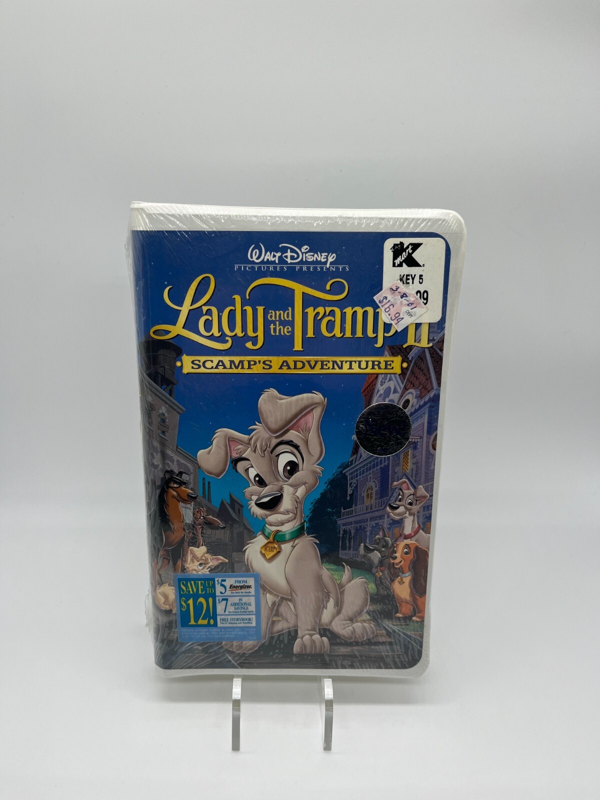Walt Disney Lady and the Tramp 2 Scamps Adventures Vhs NEW SEALED ...