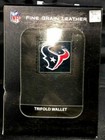 NFL Houston Texans Genuine Leather Tri Fold Wallet | eBay