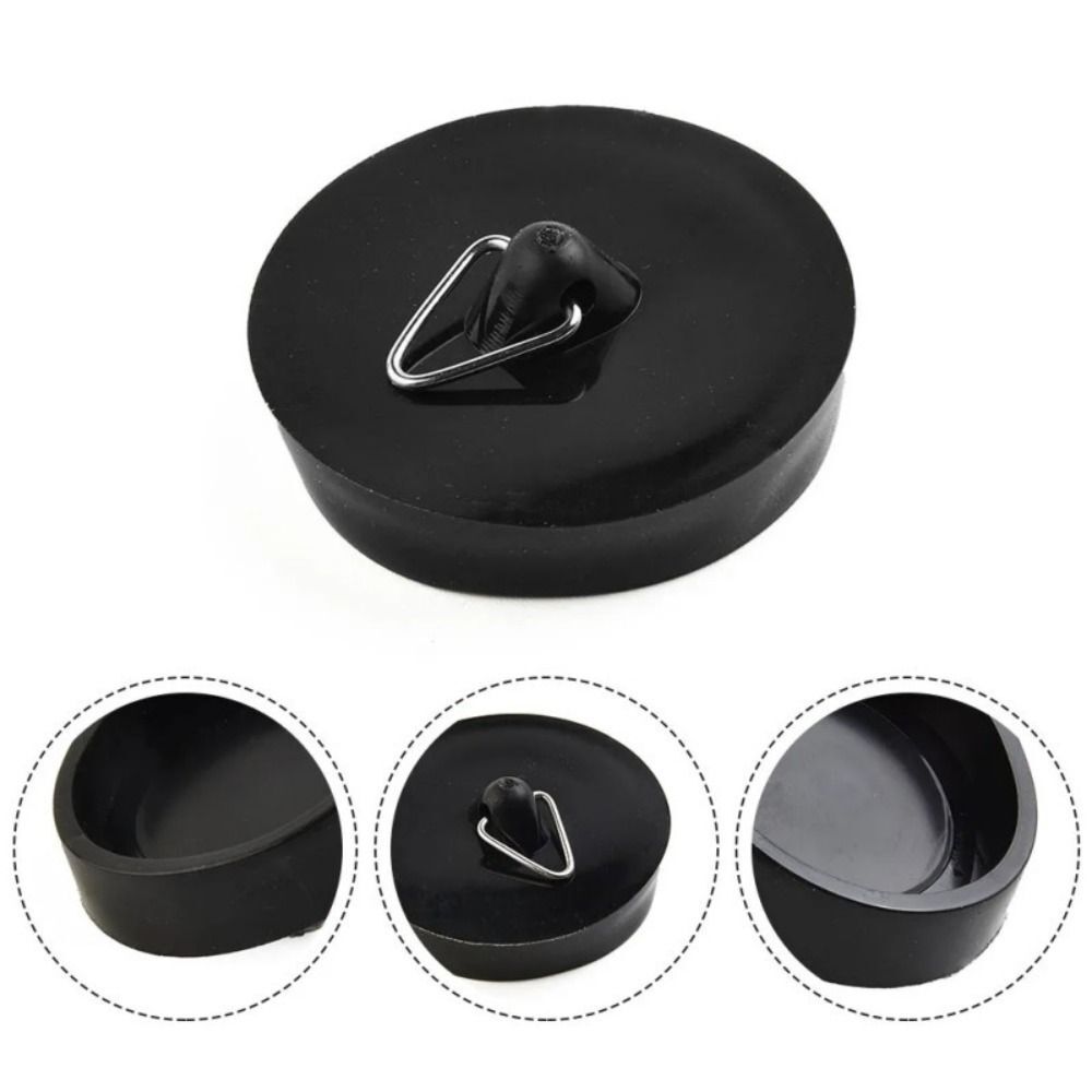 Rubber Sink Plug Round Floor Drain Plug Laundry Leakage-proof Stopper ...