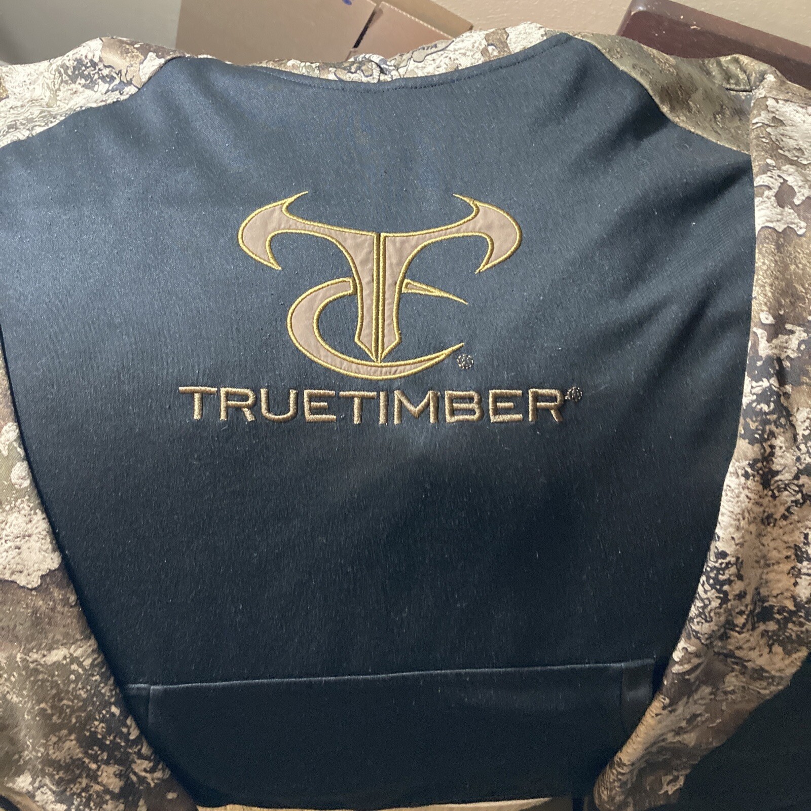 Truetimber Mens Peformance Logo Camo Hoodie Sweatshir… - Gem