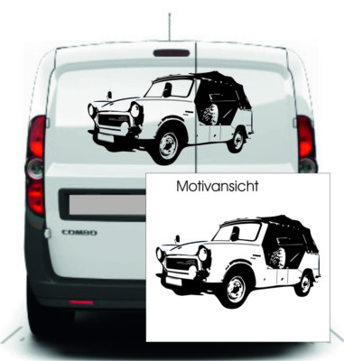 Trabant Kübel // KFZ-Aufkleber / Autoaufkleber | eBay.de
