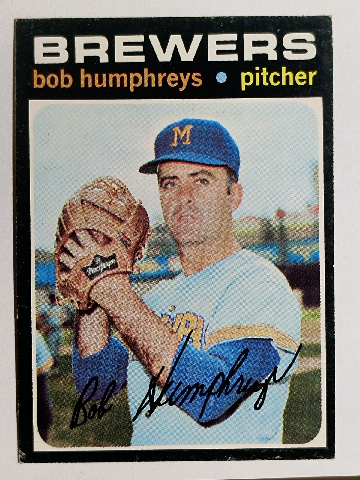 1971 Topps #236 Bob Humphreys (EX) | eBay