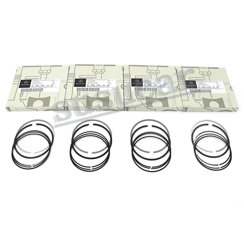 4x Piston Rings Set Φ83mm For Mercedes-Benz C300 GLC300 W205 W213 X253 ...