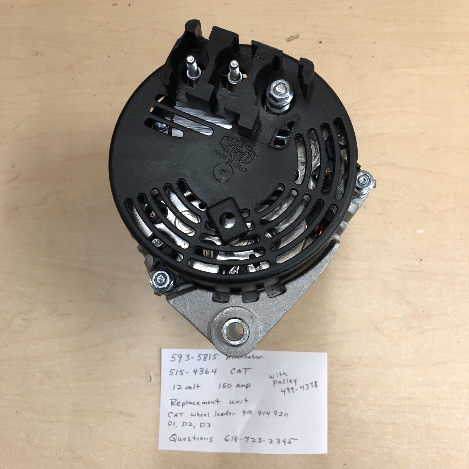 515-4364 Alternator Cat 593-5815 | eBay