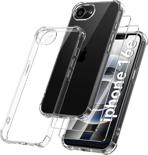 Case For Apple iPhone 17 Pro Max Air 16e Clear Gel Phone Cover Screen ...
