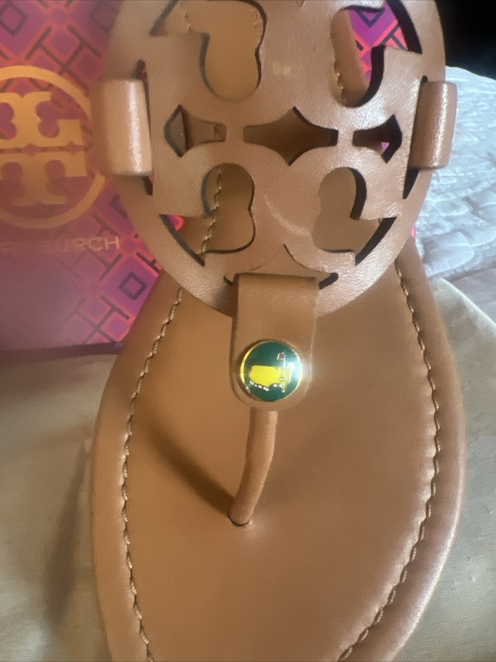 Tory Burch MASTERS TS Miller Sandal Color: Ambra 204 Style: 161236 Size ...
