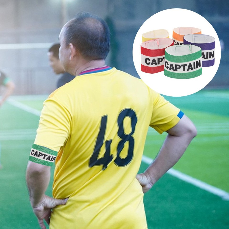 5pcs Soccer Captain Armband: High Visibility Football Team Captain ...