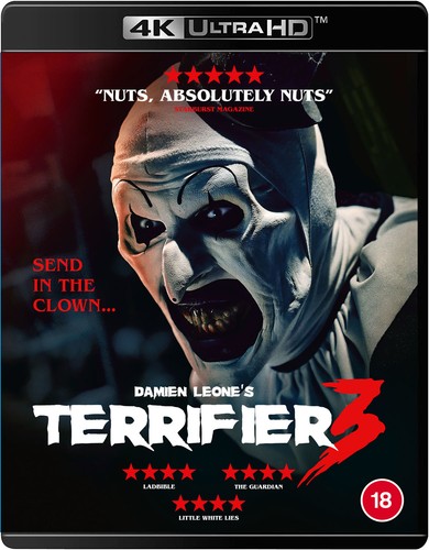 Terrifier 3 (4K UHD Blu-ray) Antonella Rose David Howard Thornton ...