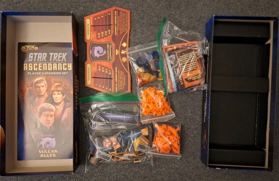 Star Trek ASCENDANCY Expansion Vulcan High Command Complete | eBay