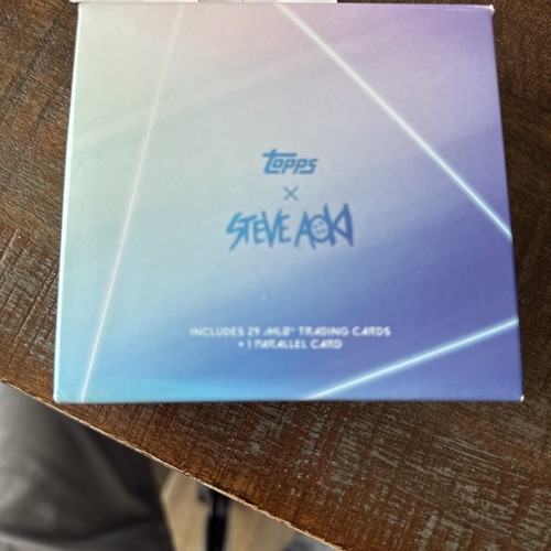 Steve Aoki X TOPPS MLB WAVE 1 2020 Trading Card Box All Cards Trout Lux ...