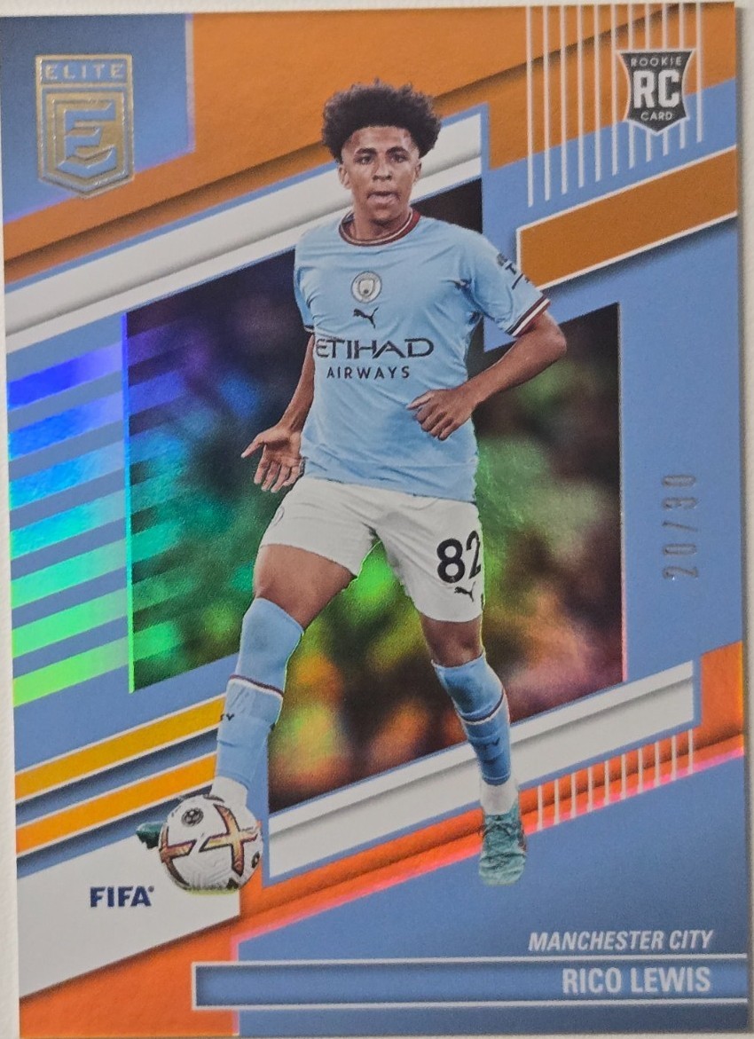 2022-23 Panini Donruss Elite FIFA - Rico Lewis #136 Orange /30 (RC) for ...
