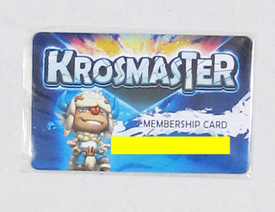 Krosmaster Game Membership Card 2014 TableTop Day Promo - Rare! | eBay