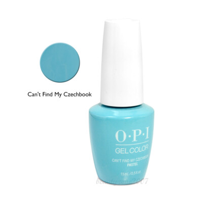 OPI Soak off Nail Polish GC101 Can't Find My Czechbook 0.5 oz | eBay