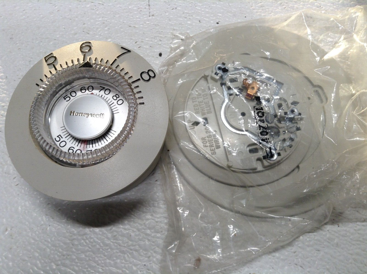 Old Round Honeywell Thermostat Honeywell CT87N1001 Classic Round
