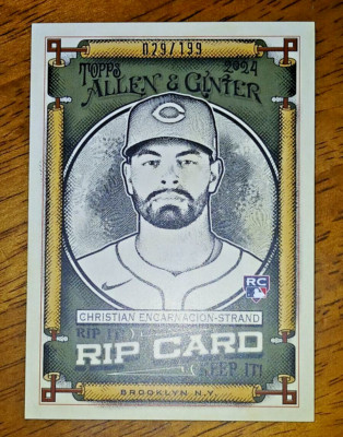 2024 Allen & Ginter RIP Card Christian Encarnacion-Strand 29/199 ...