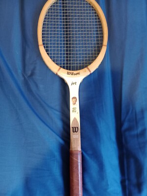 Vintage Wilson Billie Jean King Speed Flex Fibre Tennis Racquet | eBay