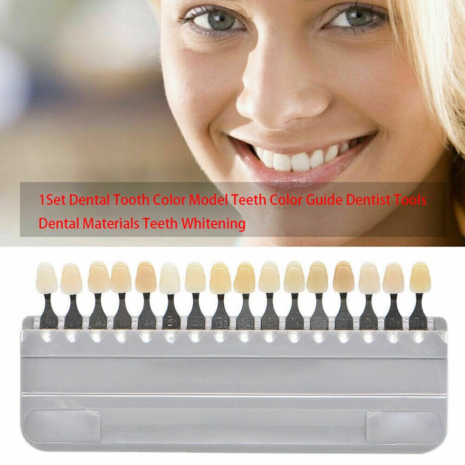 USA Shade Guide Teeth Dental Materials Durable New A1-D4 16 Colors | eBay