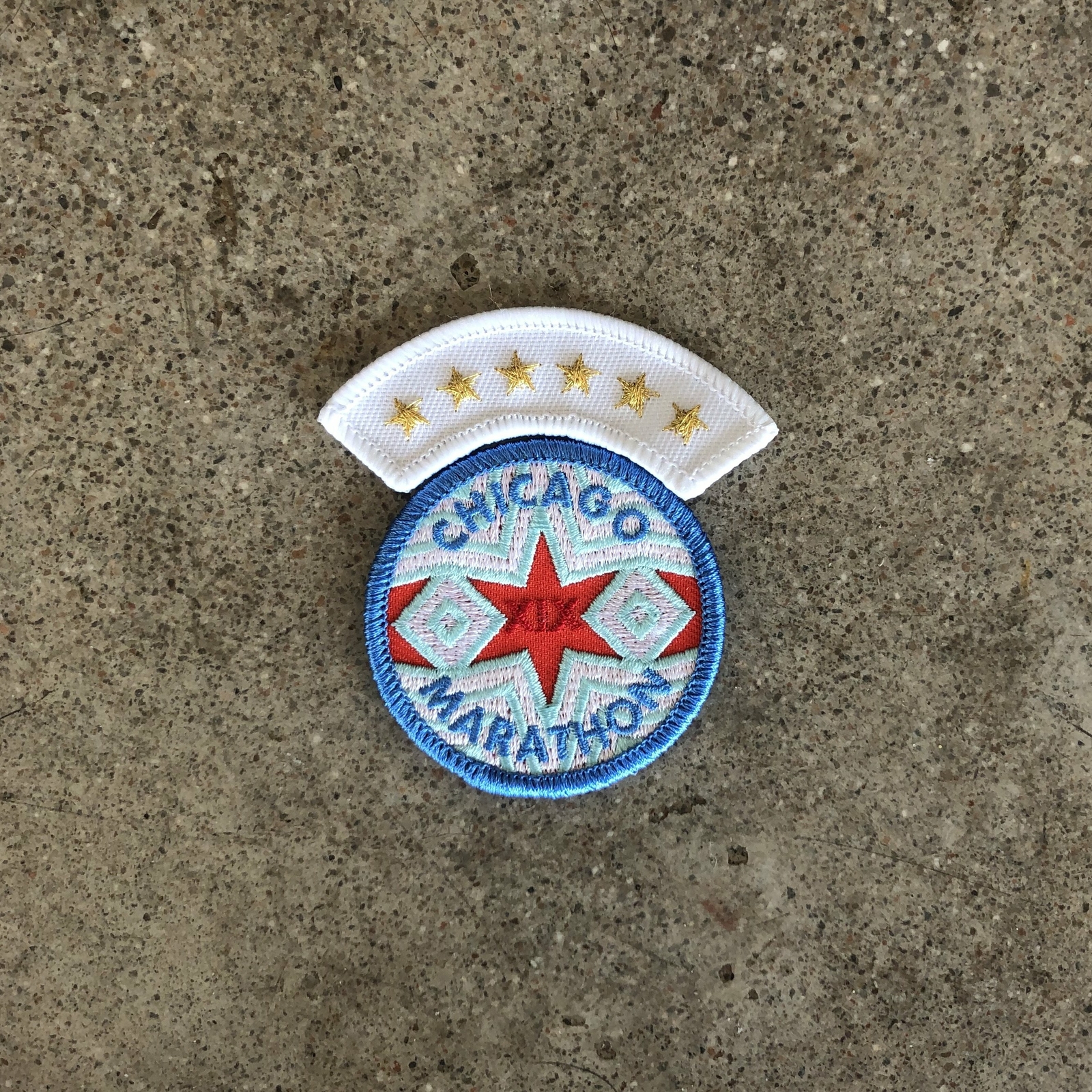 Six Star Finisher Insignia Patch for World Major Marathons | eBay