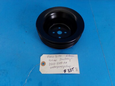 1971-72 Ford Mustang 2 Groove Water Pump D1VE-8509-AA #33T 429 460 | eBay