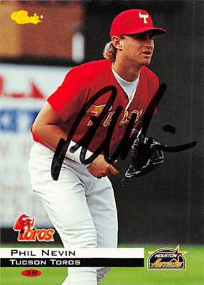Phil Nevin autographed baseball card 1994 Classic Minor League Rookie ...