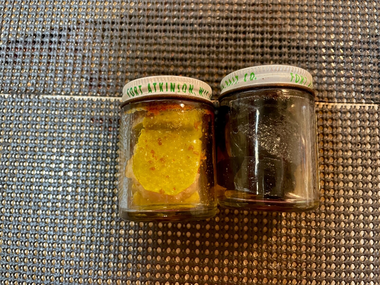 2 Uncle Josh Jumbo/Big Daddy Pork Frogs, Black, White/Chartreuse | eBay