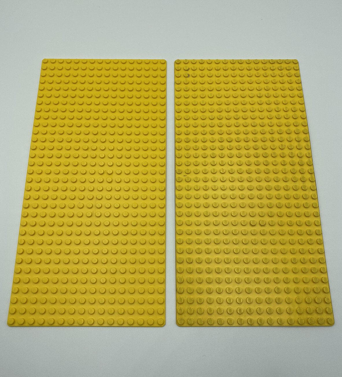 LEGO Lot of 2 16x32 Yellow Baseplates Plates Good Used Condition | eBay