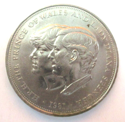 1981 ROYAL WEDDING COIN, PRINCE OF WALES AND DIANA | eBay