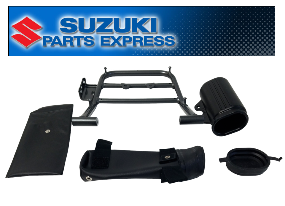 NEW 2006 - 2023 OEM SUZUKI REAR RACK AND TOOL SET KIT DRZ400 DR-Z400S ...