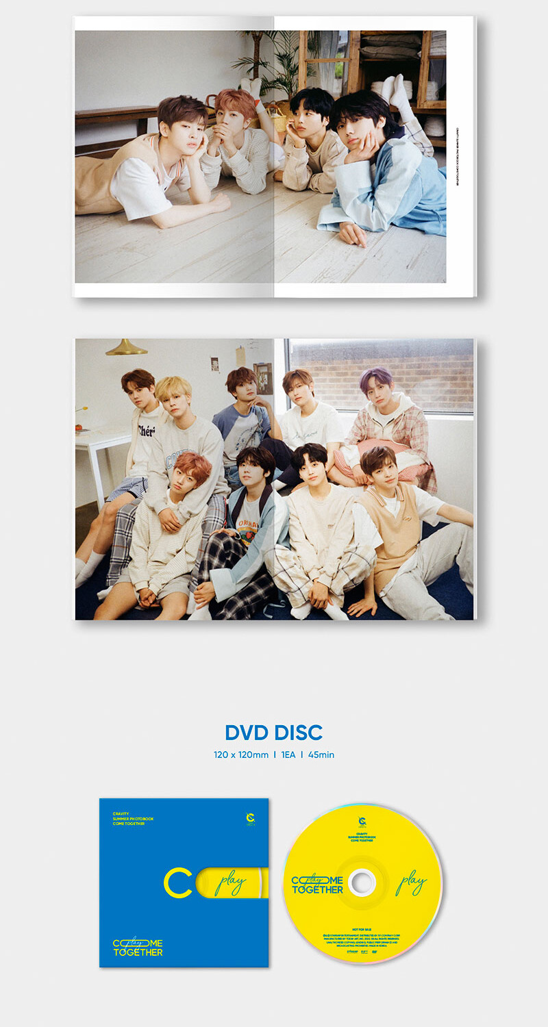 CRAVITY [COME TOGETHER] Summer Photo Book PLAY Ver/Package REST Ver K ...