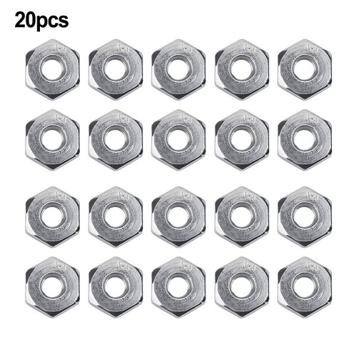 Yard Garden Nuts MS640 MS660 Silver 20Pcs For Chainsaw Guide Bar Nuts ...