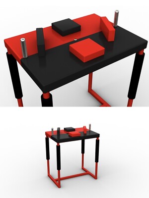 Armwrestling Table Gym Strength Training Equipment | eBay