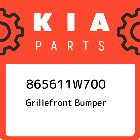 Front Bumper Lower Grille Genuine 865611W700 Fits Kia Rio Hatchback ...