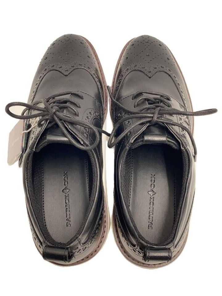 Patrick Cox Dress Shoes 24.5Cm Blk 086115 10 IN557 | eBay