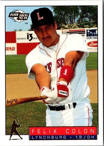 1993 Fleer Excel Felix Colon #19 Lynchburg Red Sox Baseball Card | eBay.de