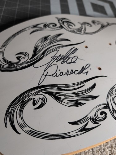 *RARE* Vintage Sector Nine JAKE PIASECKI custom skateboard deck *SIGNED ...