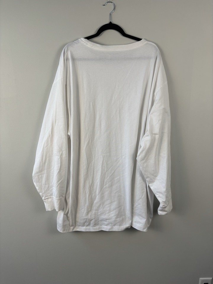 Polo Ralph Lauren Mens Size 5XB Big White Long Sleeve Casual T-Shirt | eBay